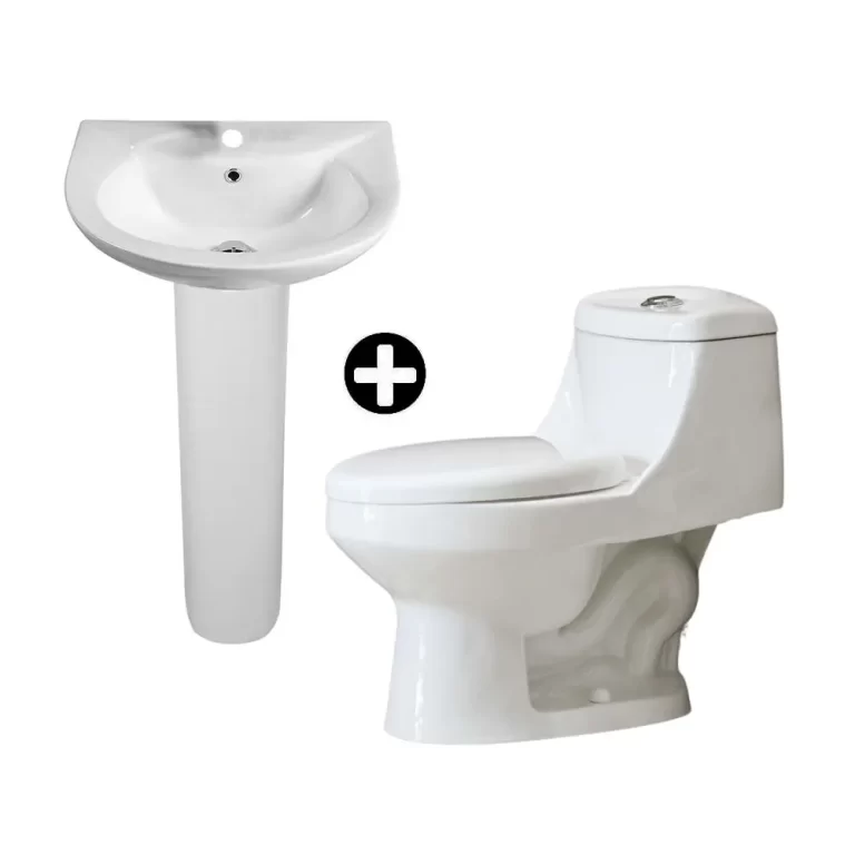 COMBO: INODORO ONE PIECE SAN REMO COLOR BLANCO MARCA FRENCIA ...